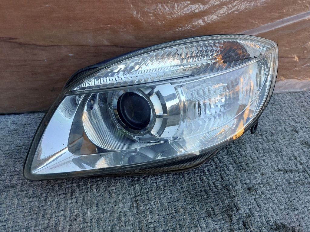 LAMPA LEWA PRZÓD SKODA FABIA II 09r BI HALOGEN ANGLIK - 14709910865 ...