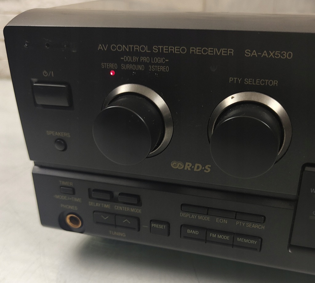 Technics SA-AX530 Mocny amplituner 5,1 z RDS - 12590553439 - oficjalne archiwum Allegro