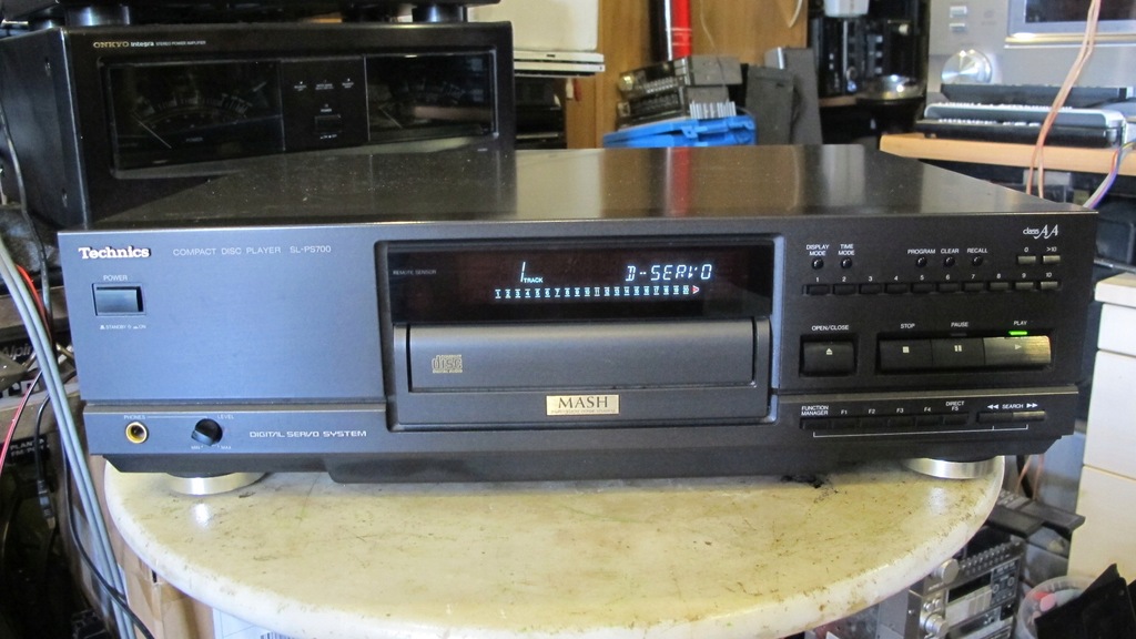 Odtwarzacz CD Technics SL-PS700 czarny - 14275446104 - oficjalne archiwum Allegro