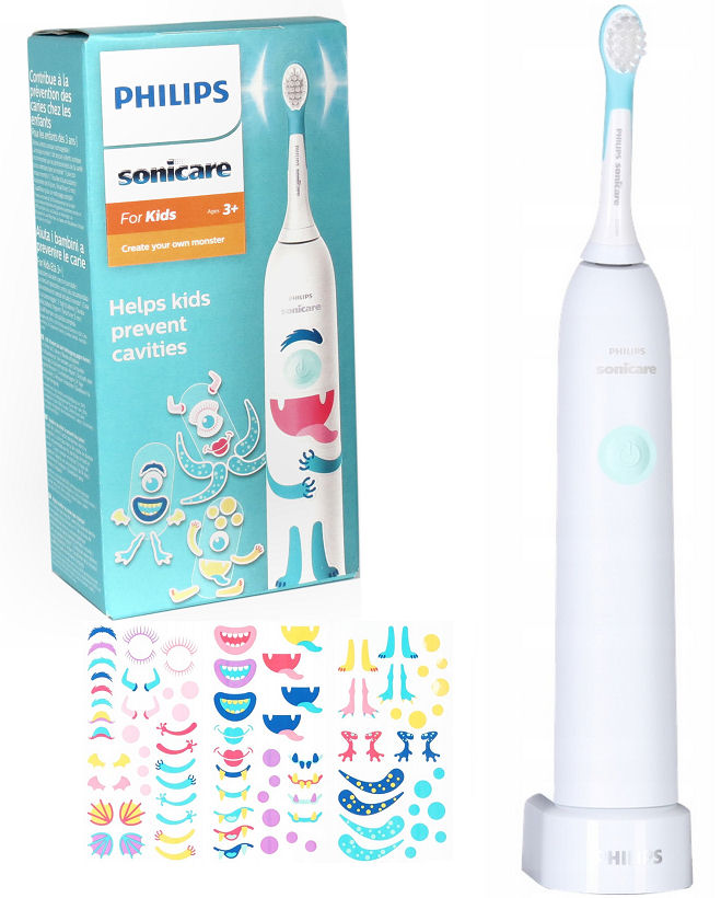 Szczoteczka soniczna dla dzieci Philips HX3411/01 - 13109417112 - oficjalne archiwum Allegro