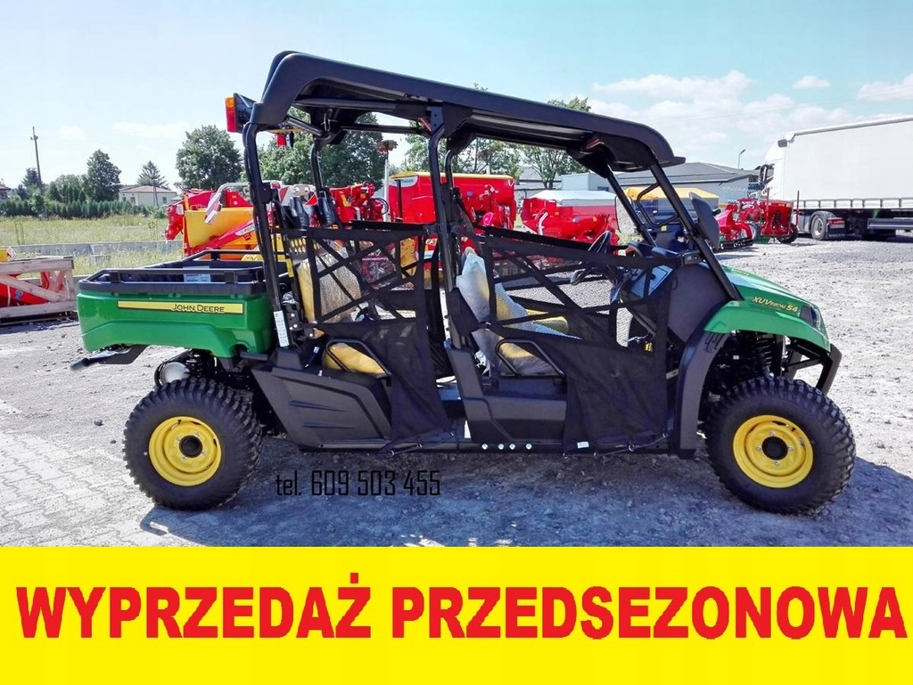 John Deere Gator XUV 590M S4 nowy Gwar. Wypróbuj! - 9071407364 ...
