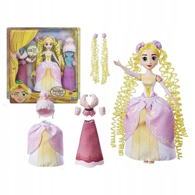 Hasbro C1751 Disney Księżnieczki Lalka Roszpunka - 12678854824 ...