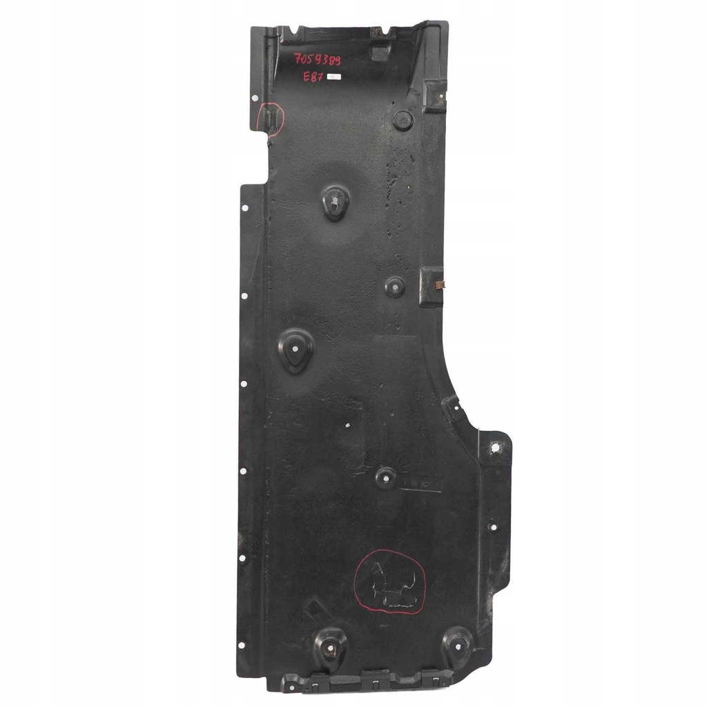 BMW E81 E87 Osłona Obudowa Podwozia Lewa - 13576197470 - oficjalne ...