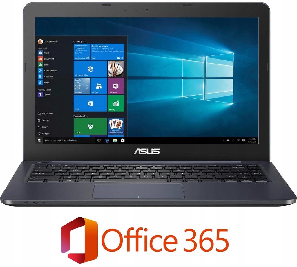 Laptop ASUS 14'' AMD E2 4GB 64GB R2 W10 Office 365 - 11718941703 ...