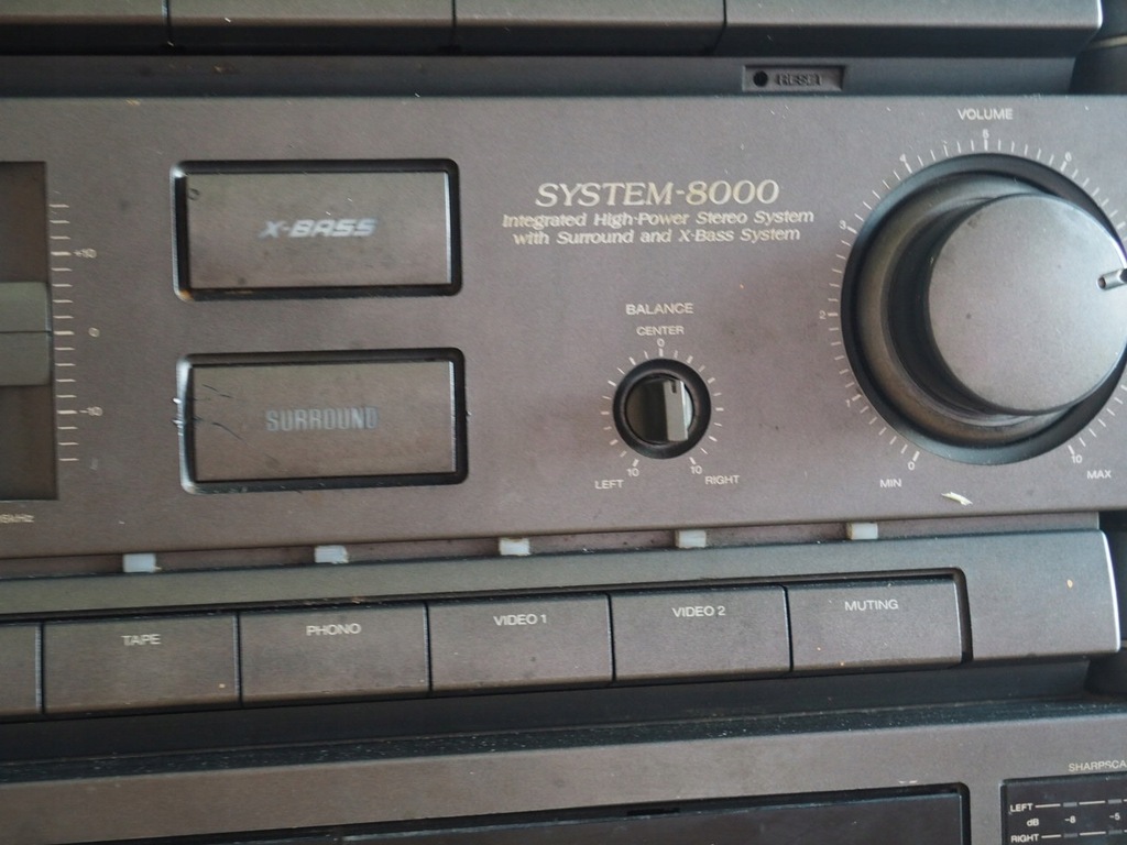 SHARP system SC- 8000 przedwzmacniacz - 12528475807 - oficjalne ...