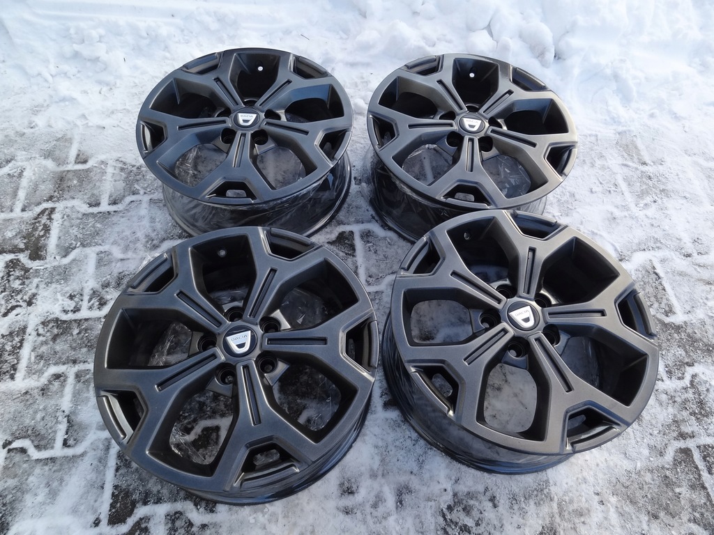 DACIA DUSTER II 2018 FELGI ALUMINIOWE 17'' KOMPLET ORYGINAL ...