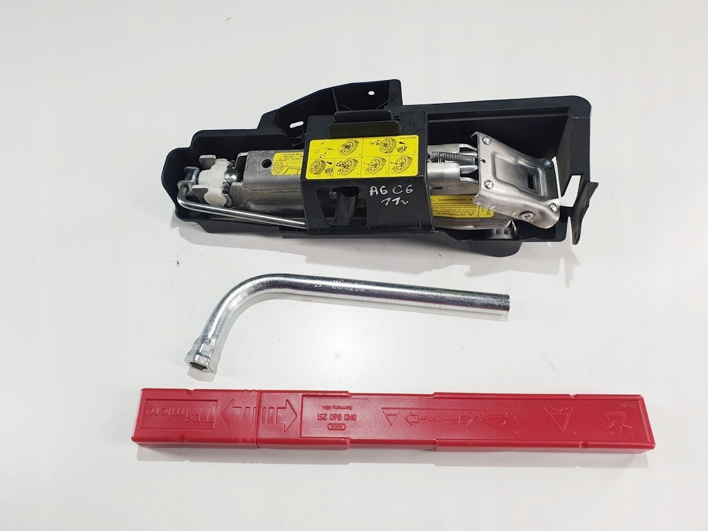 Audi A6 C6 lewarek podnosnik klucz do kol trojkat - 13312931452 ...