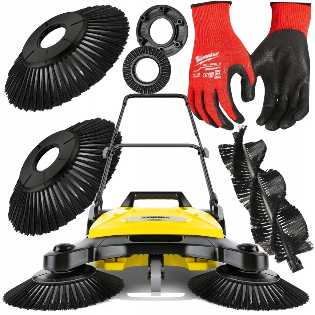 ZAMIATARKA DO KOSTKI KARCHER S4 TWIN + RĘKAWICE - 14311490093 - oficjalne archiwum Allegro
