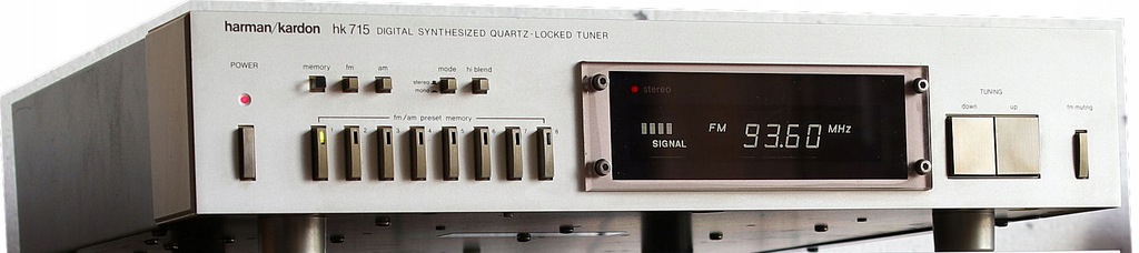 Harman Kardon HK 715 cyfrowy tuner - 8729932292 - oficjalne archiwum ...