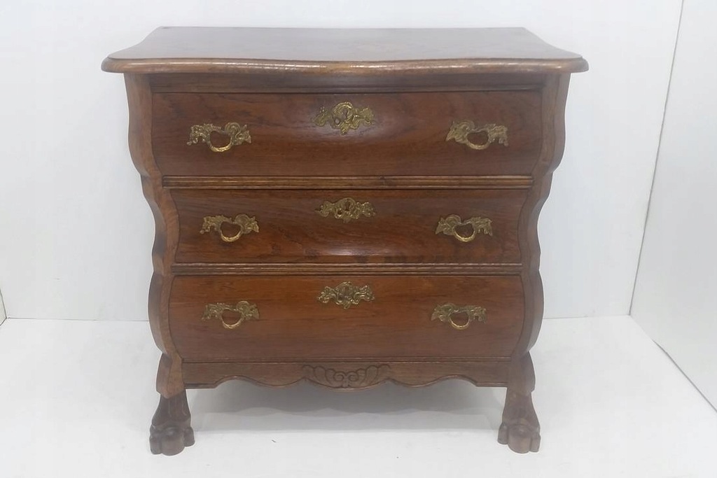 SZAFKA DREWNIANA KOMODA BAREK ANTYK UNIKAT - 8641585671 - oficjalne ...