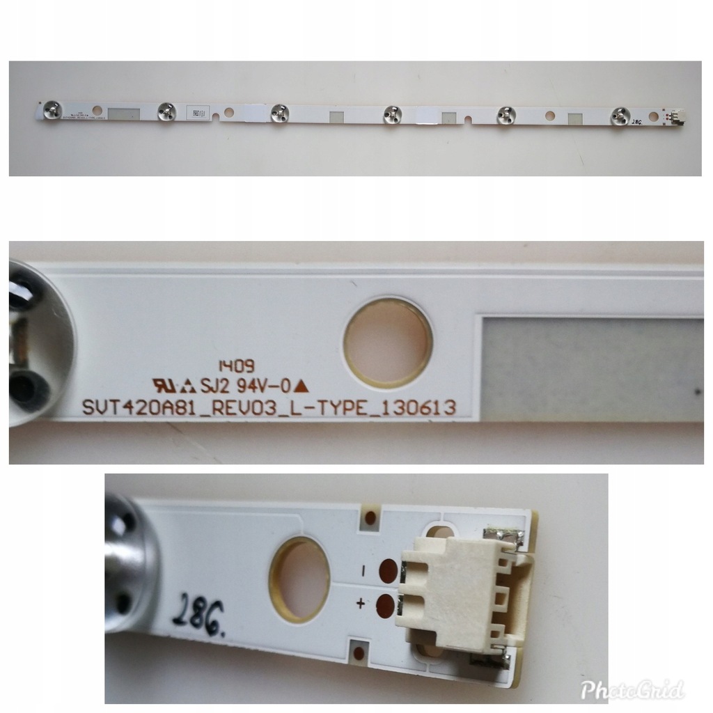 Listwa LED SVT420A81_REV03_L-TYPE_130613 TOSHIBA 4 - 10153530255 ...