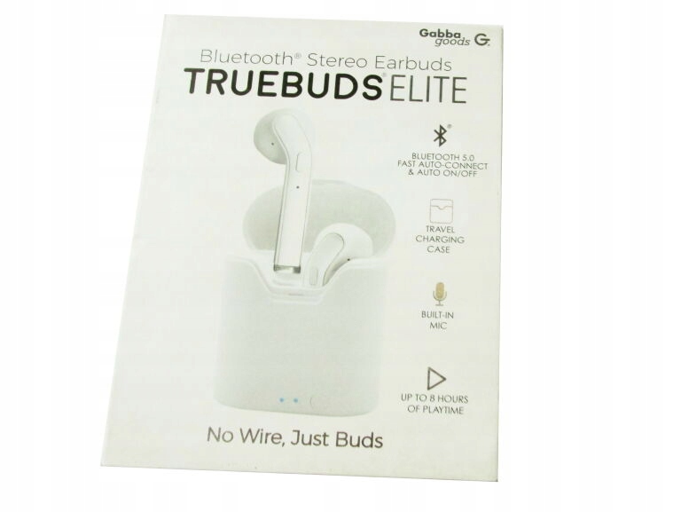 SŁUCHAWKI BT GABBA GOODS G TRUEBUDS ELITE - 11237317107 - oficjalne ...