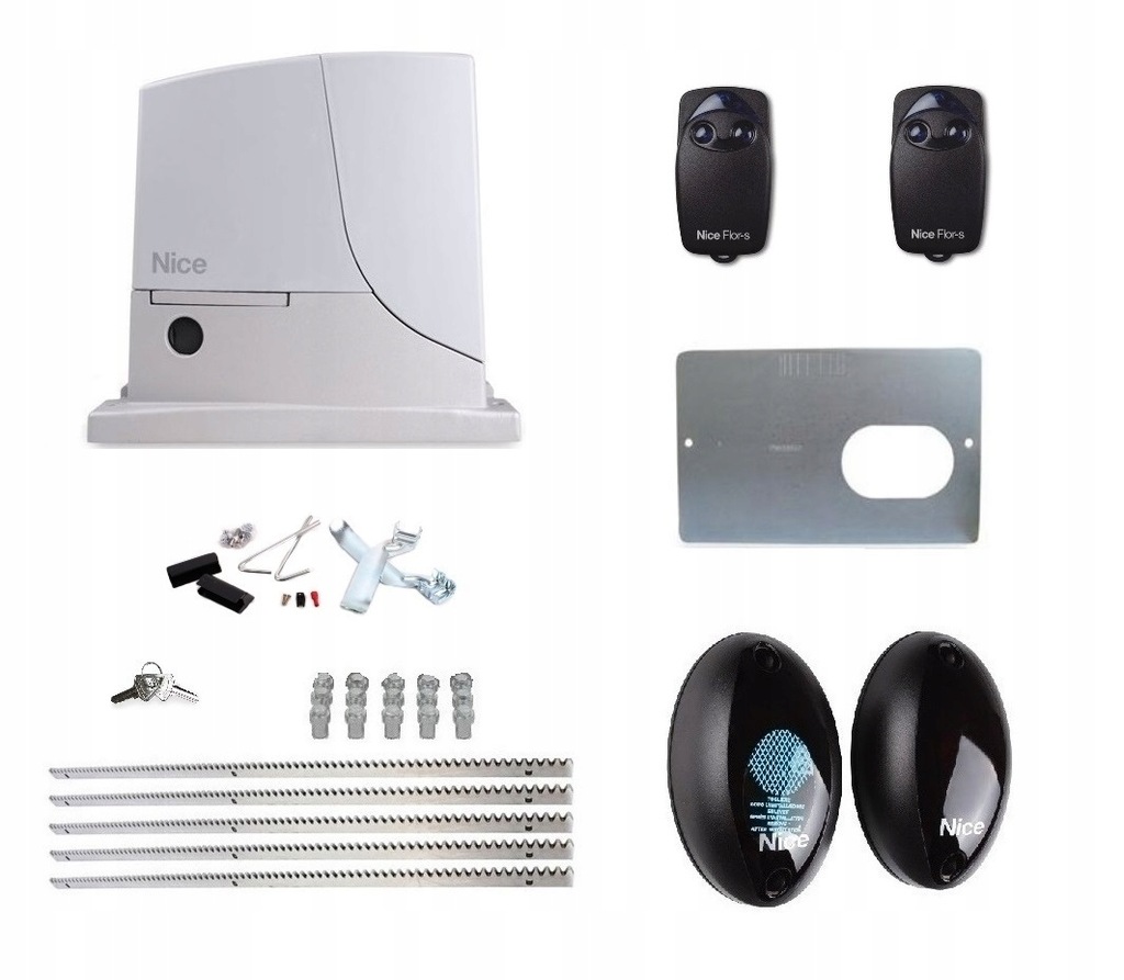 NICE ROX 600 + 2xPILOT BF LISTWA 5m NOWY ROBO 500 - 7732915533 ...