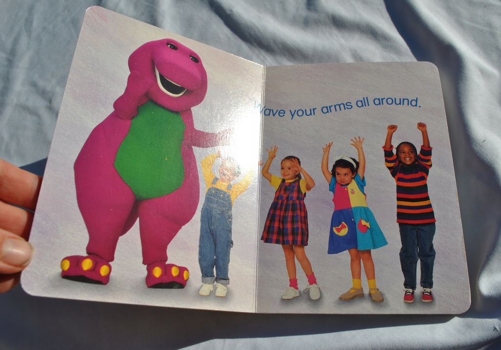 BARNEY PLAYS NOSE TO TOES angielski dzieci - 12844187181 - oficjalne ...