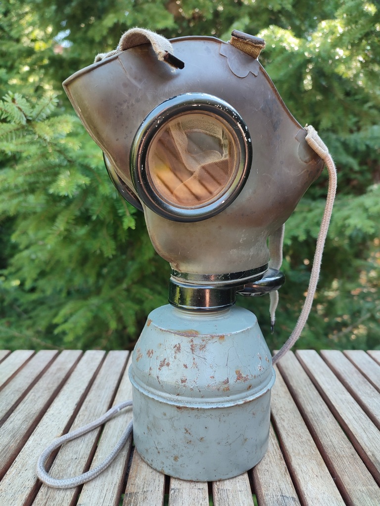 Maska przeciwgazowa Luftschutz 1941 - 13845742722 - oficjalne archiwum Allegro