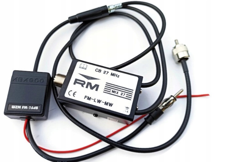 SPLITER ANTENOWY RM CB/FM + wzmacniacz ant - 15155439753 - oficjalne ...