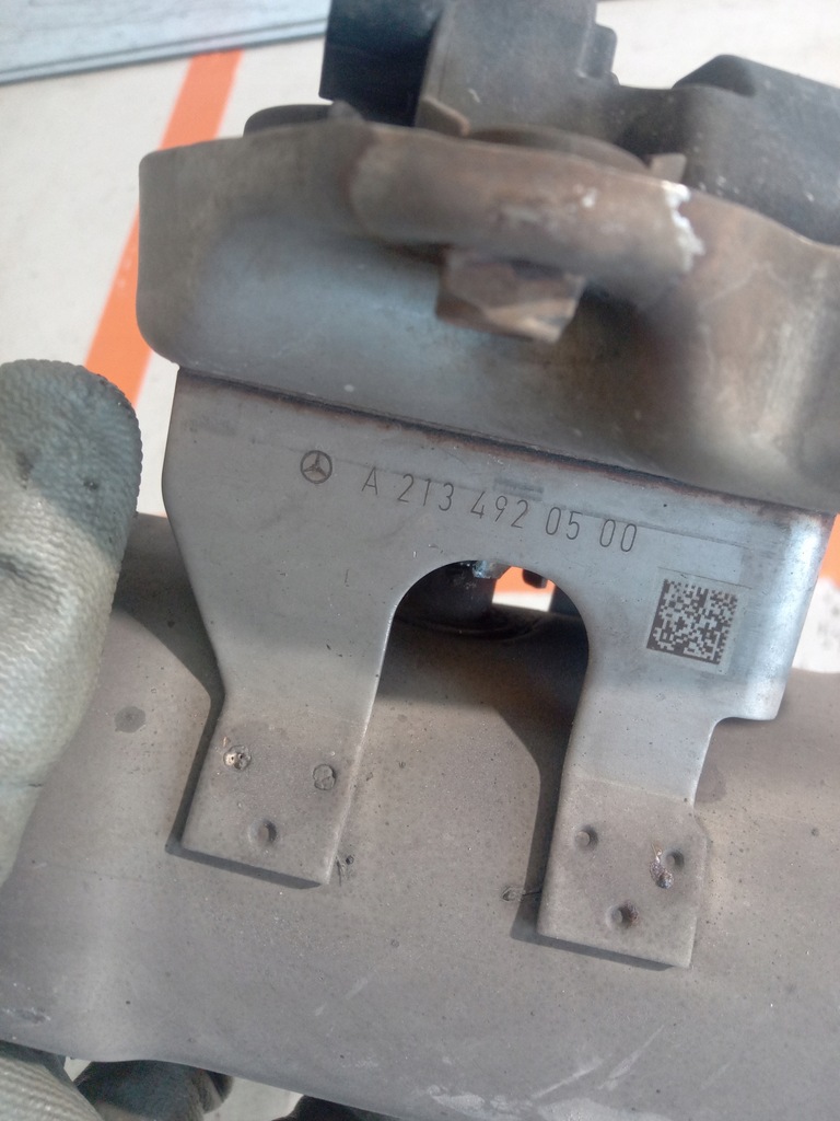 MERCEDES W205 PRZEPUSTNICA WYDECHU A2139068601 - 13482409342 ...