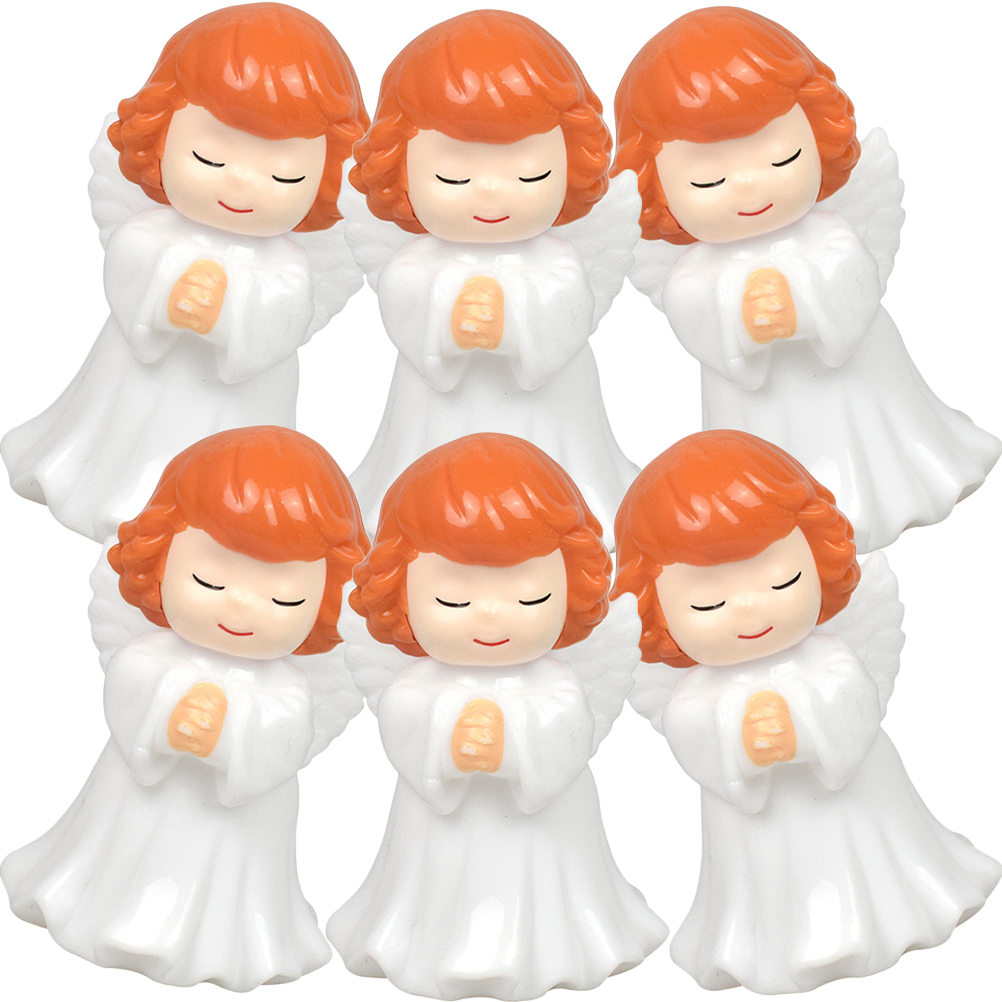 Small Praying Angels Mini Resin Figurines Baby - 14333061436 ...