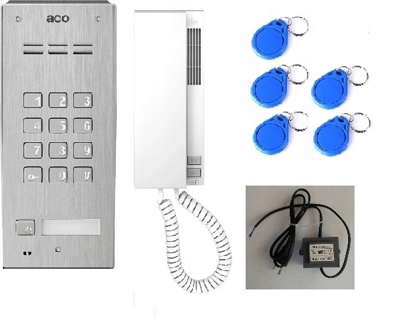domofon ACO szyfrator 1 rodzinny 2 żyły 5 pastylek - 12208536003 ...