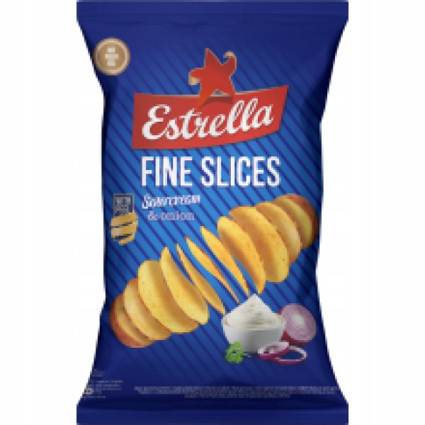 Sourcream & onion chips - Estrella - 14874145224 - oficjalne archiwum ...