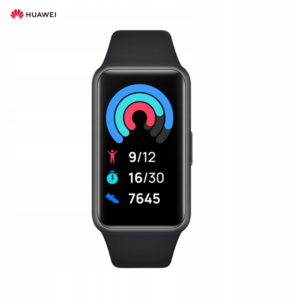 Huawei smartwatch Band 6 black - 12906787156 - oficjalne archiwum Allegro