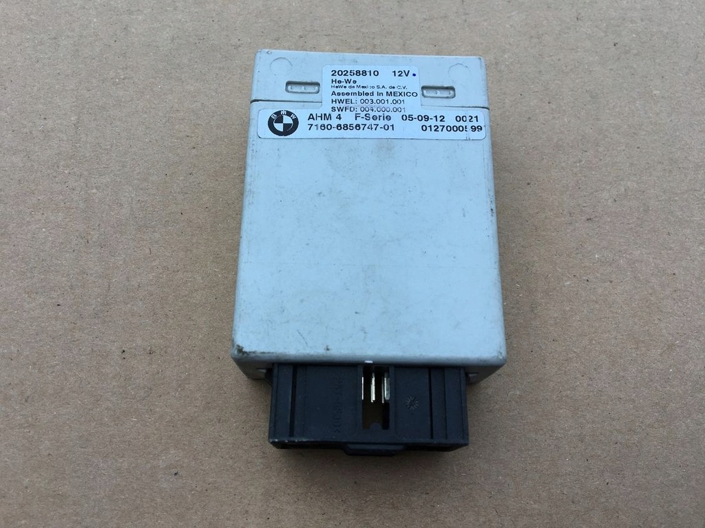 MODUŁ HAKA HOLOWNICZEGO 6856747 BMW F01 F10 F11 - 12467876397 ...