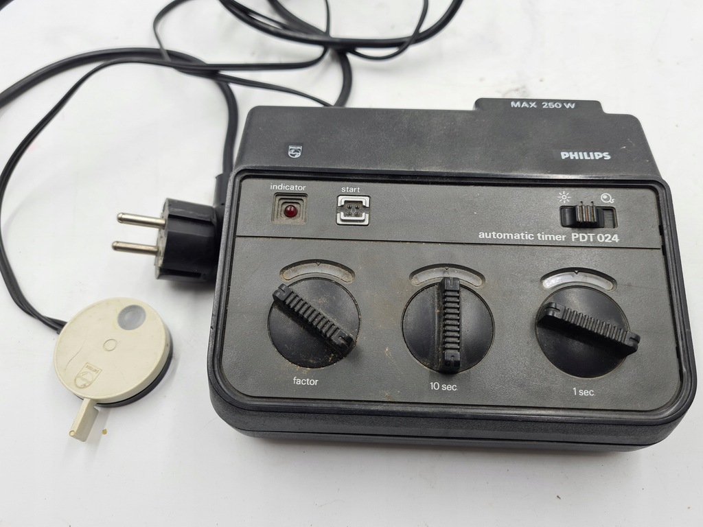 Zegar ciemniowy Philips PDT 024 do ciemni - 12703945012 - oficjalne ...