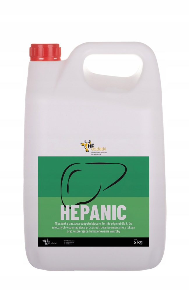 HEPANIC Mieszanka paszowa wlewka na nerki i wątrobę dla krów mlecznych ...