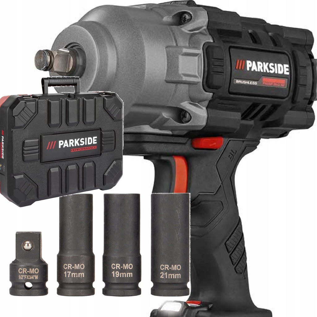Klucz udarowy Parkside Performance 20 V 1356NM - 11933589061 ...