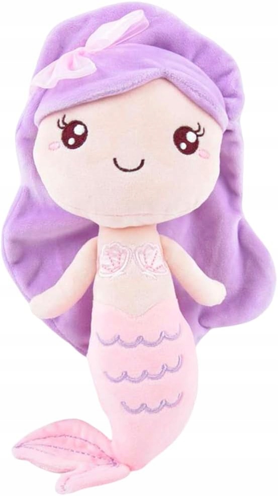 Zabawka Maskotka Pluszak Syrenka Przytulanka 24cm - 14751270355 - oficjalne archiwum Allegro