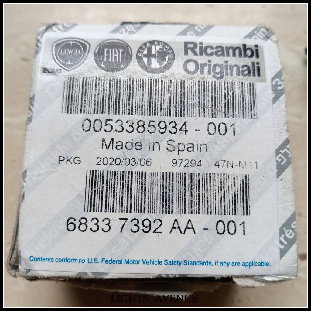 Fiat OE 0053385934 CZUJNIK PARKOWANIA - 12543715643 - oficjalne ...