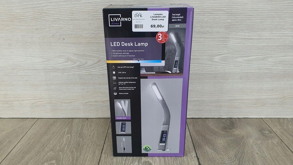 Lampka LIVARNO LED DESK LAMP - 12637053792 - oficjalne archiwum Allegro