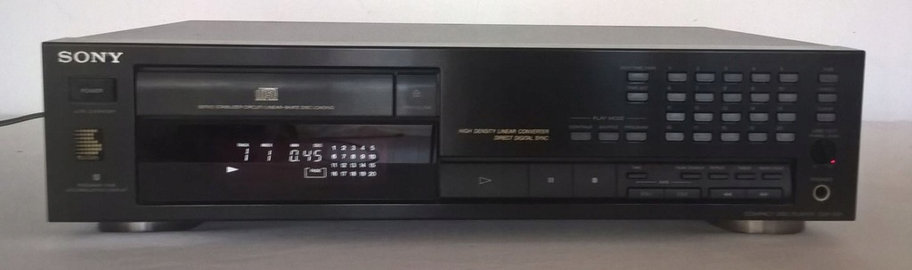CDP Sony CDP-591 czarny -PILOT - 12839147412 - oficjalne archiwum Allegro