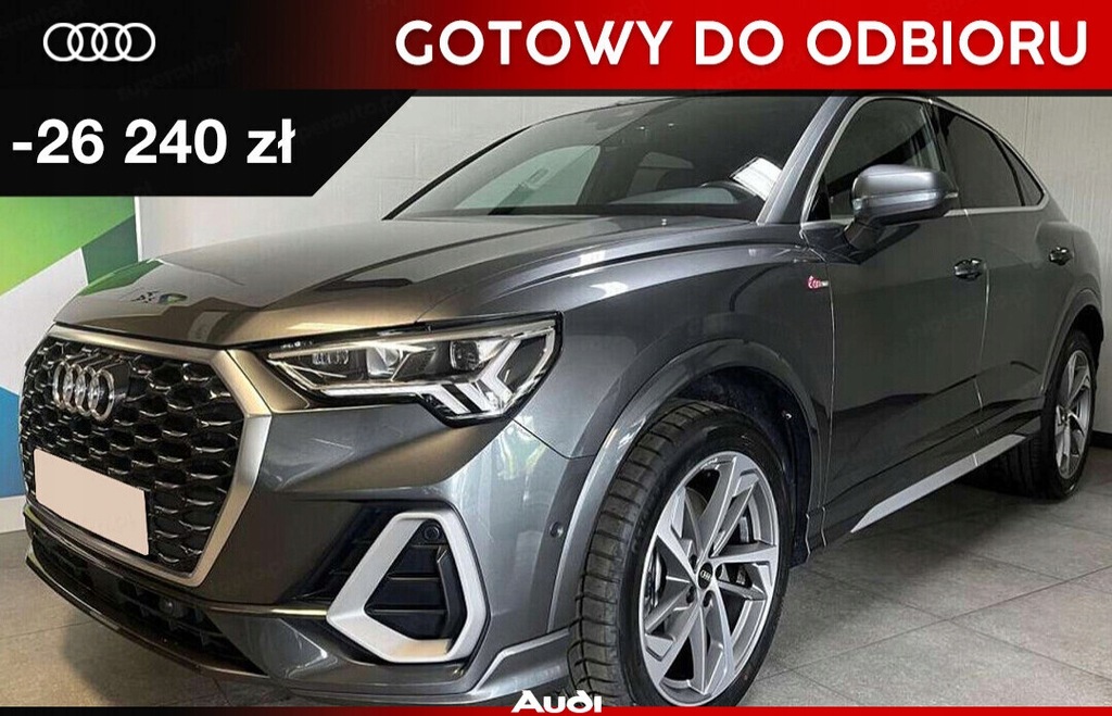 Audi Q3 35 TFSI S Line Sportback Suv 1.5 (150KM) - 14201657390 - oficjalne archiwum Allegro