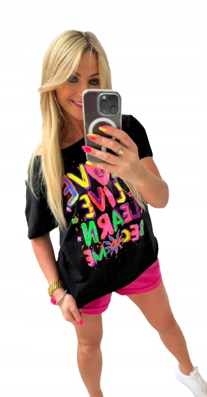 MEGI COLLECTION BLUZKA KOSZULKA DAMSKA S/M CZARNA - 13704355020 ...