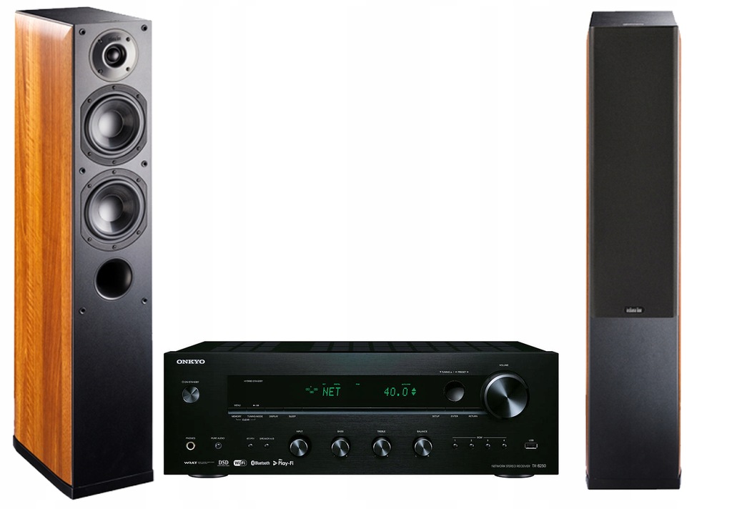 ZESTAW ONKYO TX-8250 + INDIANA LINE NOTA 550X - 12616208612 - oficjalne ...