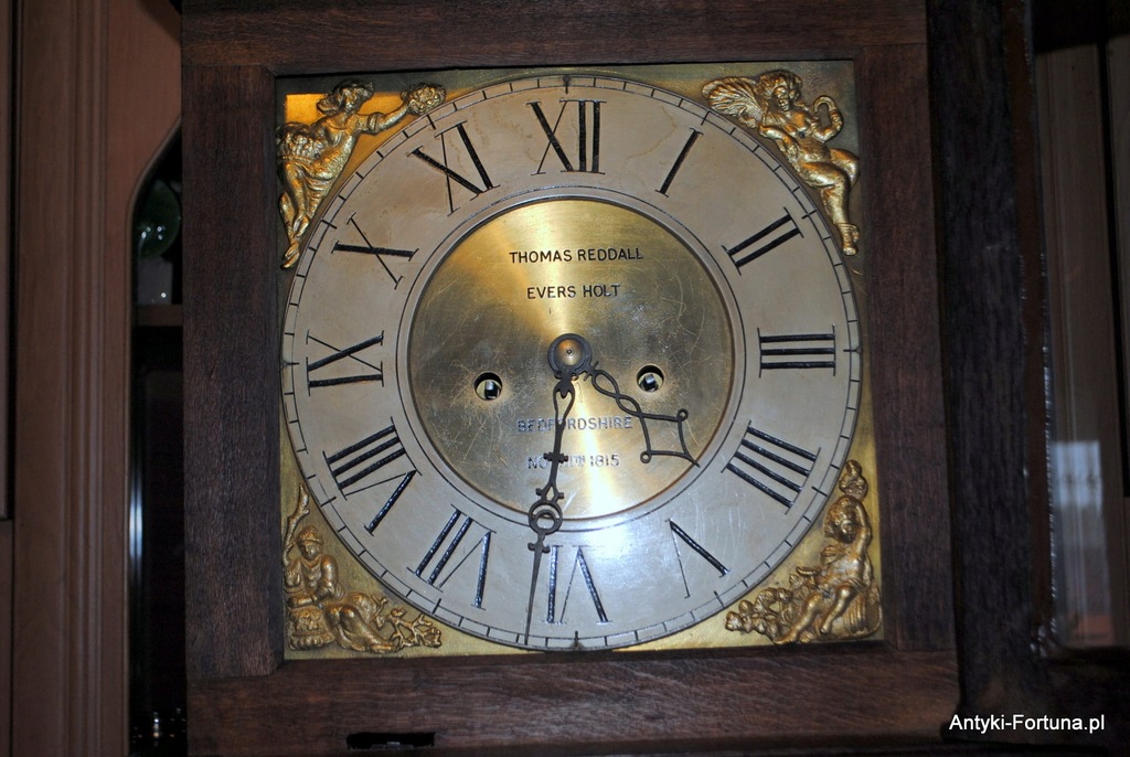 Stojący Zegar Angielski Thomas Reddall 1815 - 10863810757 - oficjalne ...