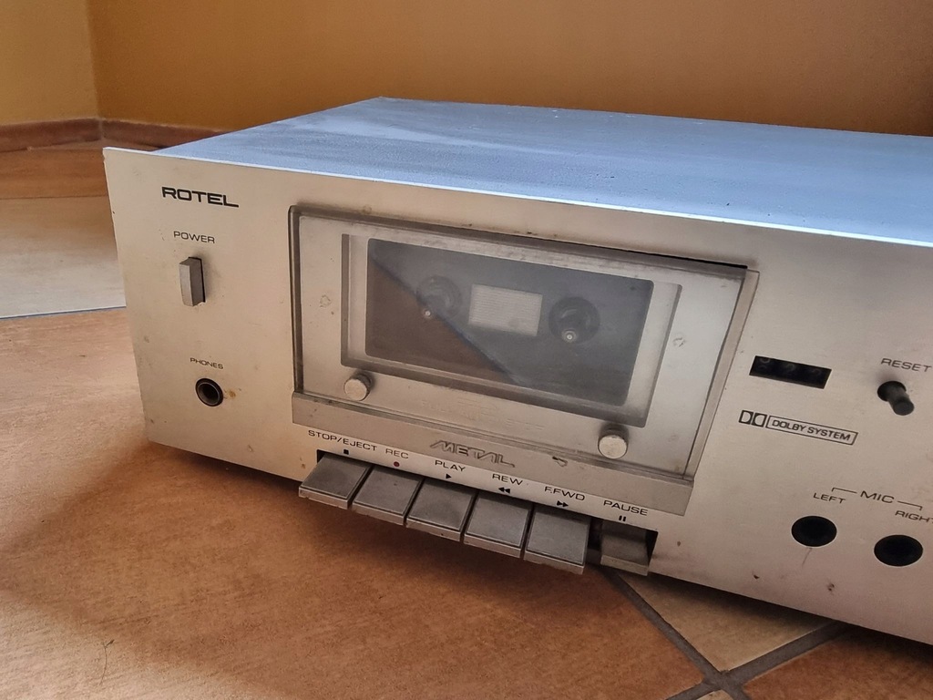 ROTEL RD-400 MAGNETOFON KASETOWY - 12537169849 - oficjalne archiwum Allegro