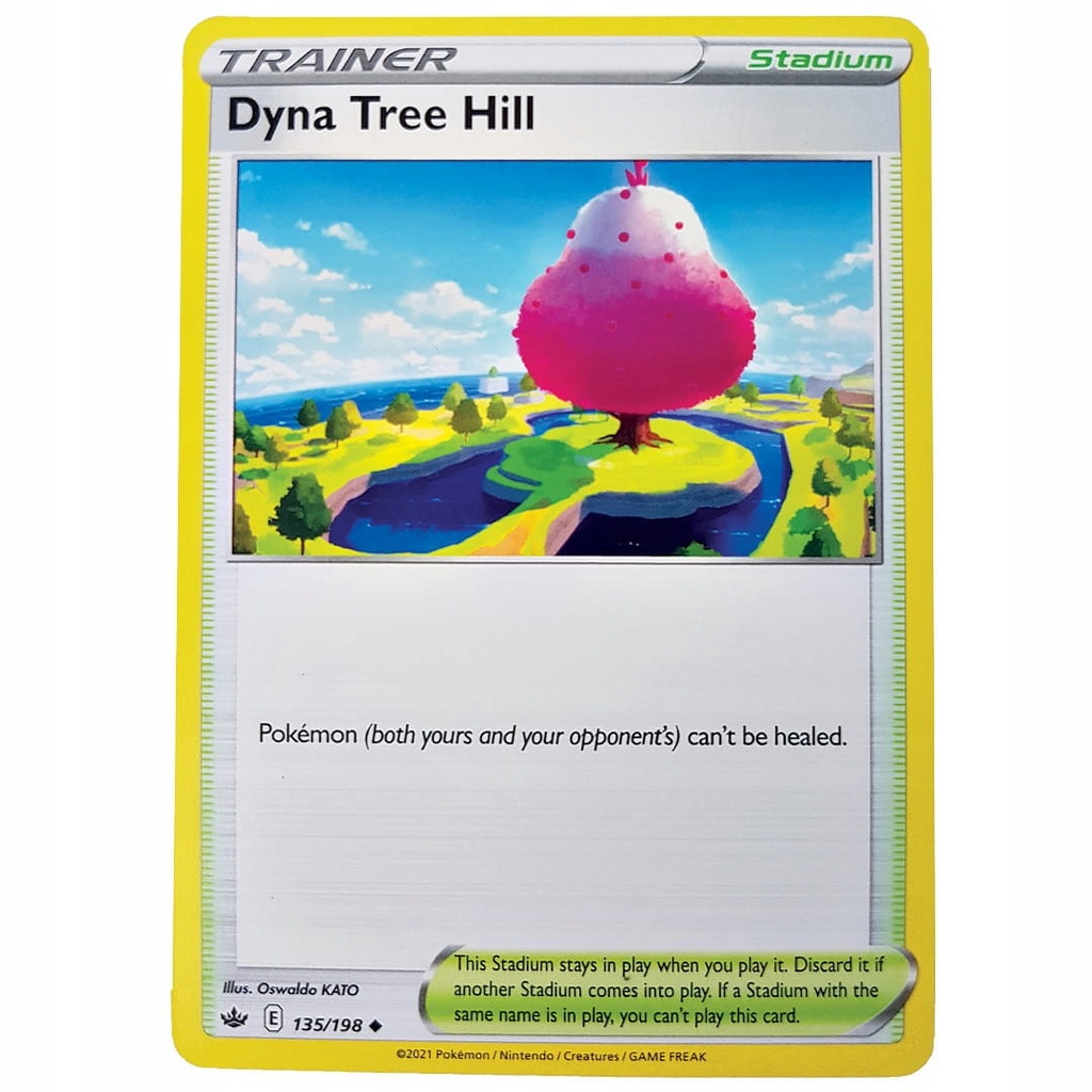 Karta POKEMON Dyna Tree Hill (CRE 135) - 12269404615 - oficjalne ...