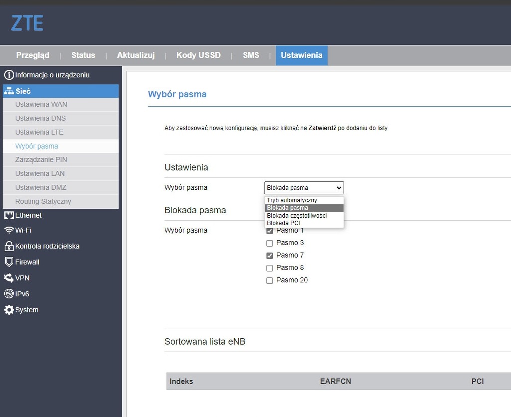 ZTE MF258 (K) NIEBRANDOWANY Firmware LTE4G B04/B08 - 11661638653 - oficjalne archiwum Allegro
