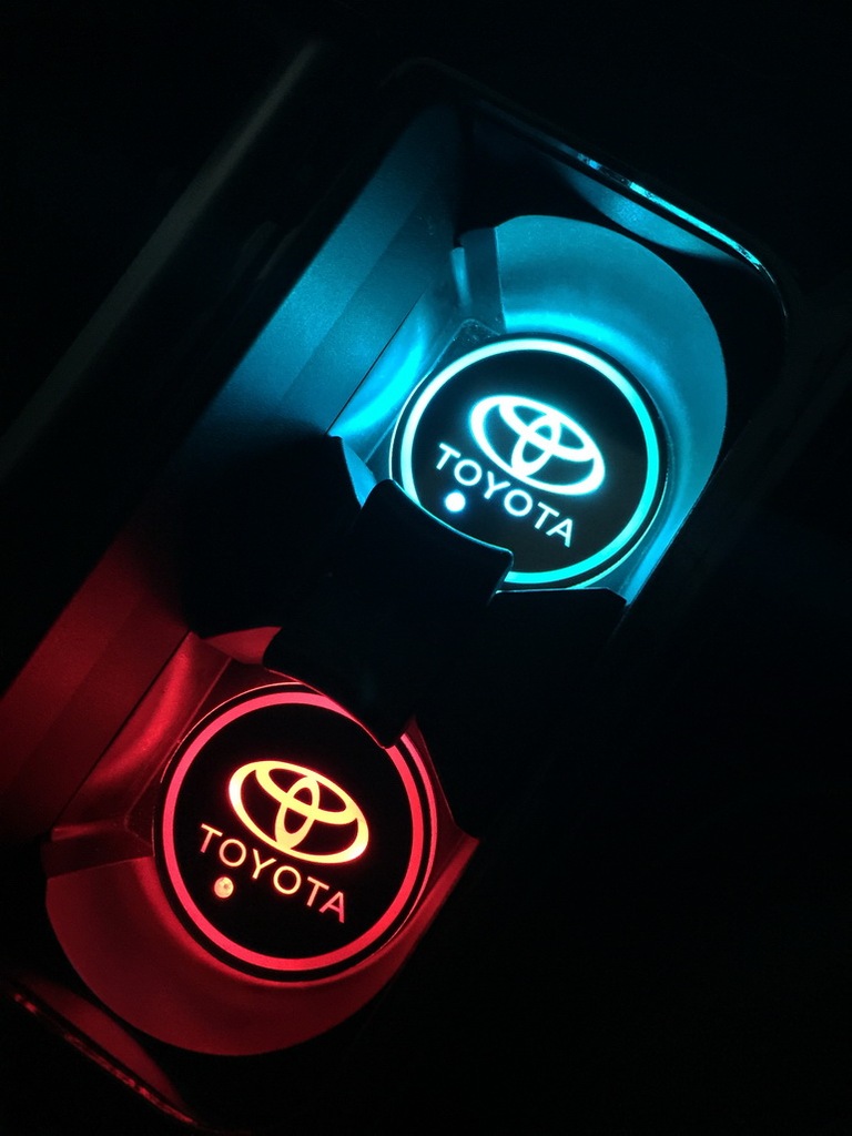 ŚWIATŁA LED LOGO PODKŁADKA KIA PROJEKTOR RGB MULTI - 7062727656 ...