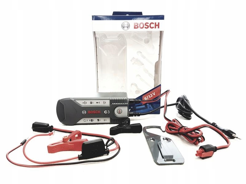 BOSCH C3 PROSTOWNIK AKUMULATOROWY ŁADOWARKA 6V/12V - 13775189566 ...