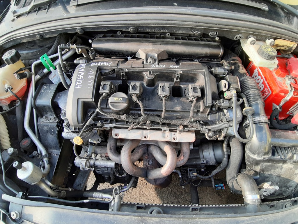 SILNIK GOŁY SŁUPEK PEUGEOT 308 1.6 VTi 88KW 5FW - 15310493317 ...