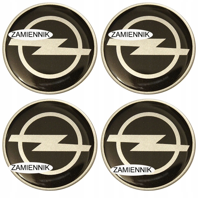 EMBLEMATY naklejki na felgi kołpaki dekle OPEL 50 - 9408138332 - oficjalne archiwum Allegro