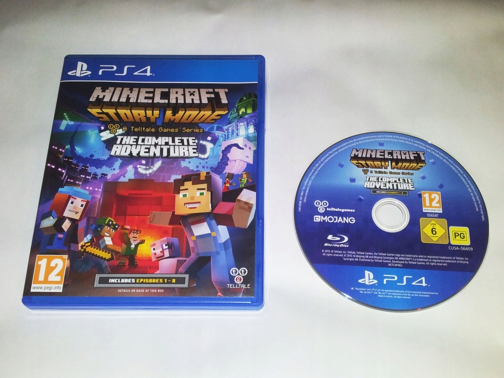 Minecraft: Story Mode The Complete Adventure - PS4 - 12605950855 ...