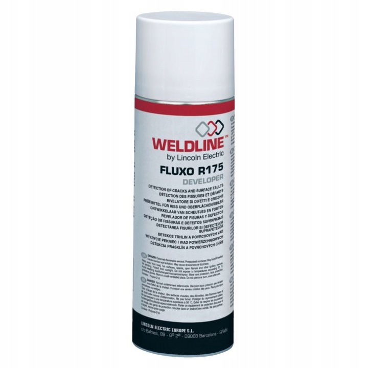 WELDLINE Spray FLUXO R175 Wykrywacz pęknięć i wad - 10559307508 ...