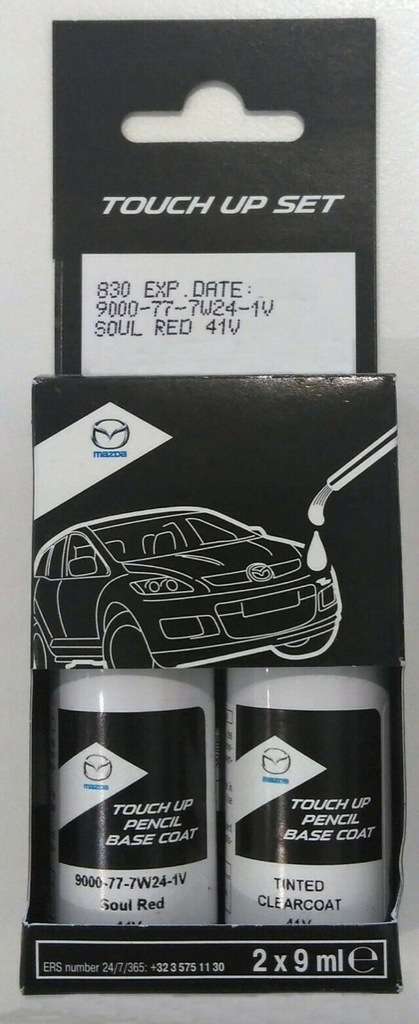 Lakier farba zaprawka Mazda 41V Soul Red - 7809203323 - oficjalne ...