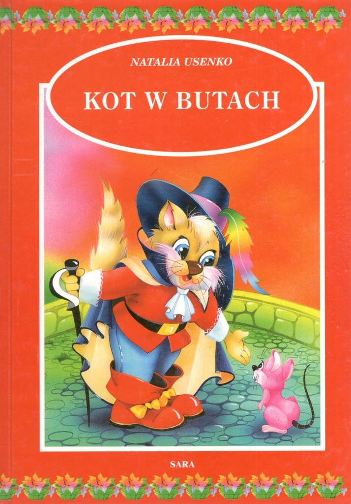 Kot w butach Natalia Usenko tw klasyka bajek - 11479885608 - oficjalne archiwum Allegro