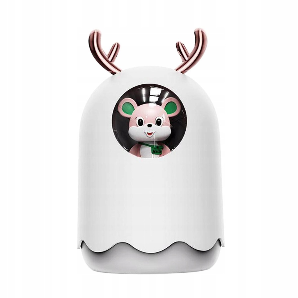 300ML USB Mini Humidifier Oil Diffuser Mist White - 13538401857 - oficjalne archiwum Allegro