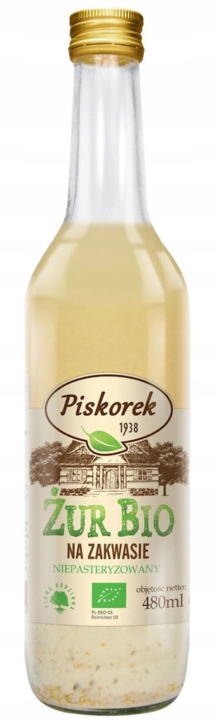 ŻUR NA ZAKWASIE BIO 480 ml - PISKOREK - 12674721940 - oficjalne ...